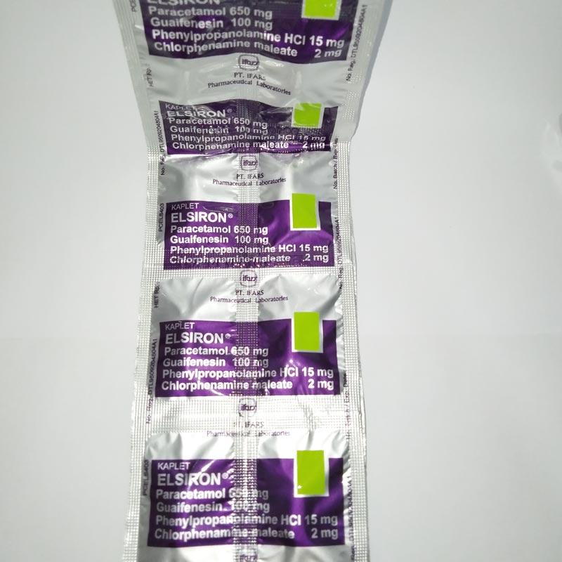 Promo Elsiron Obat Kesehatan [1 Strip/ 10 Kaplet] Diskon 40% Di Seller ...
