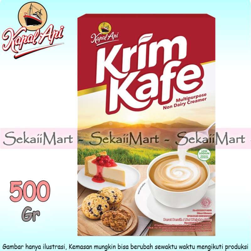 Promo KAPAL API Krim Kafe 500g - KAPALAPI Non Dairy Creamer Krimer ...