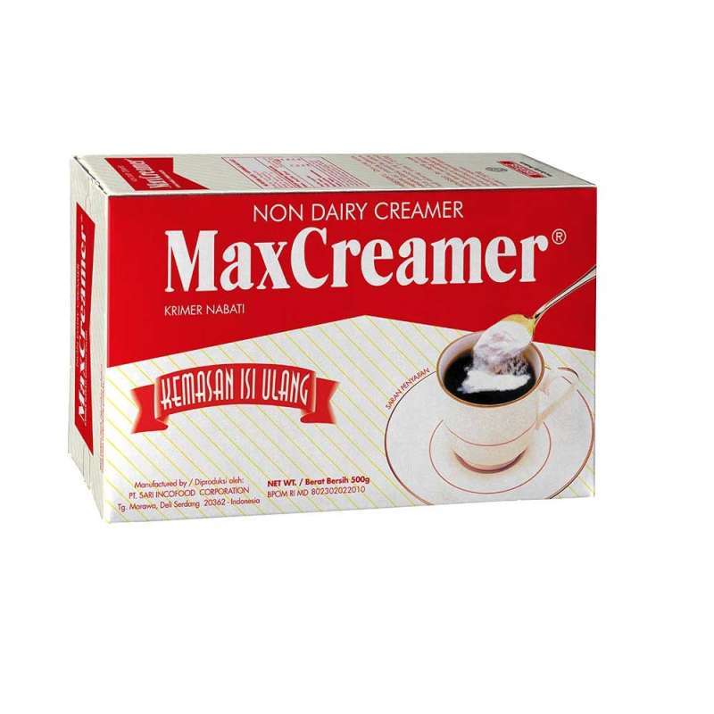 Promo MAX CREAMER Non Dairy 500g - MaxCreamer Krimer Nabati Kemasan ...
