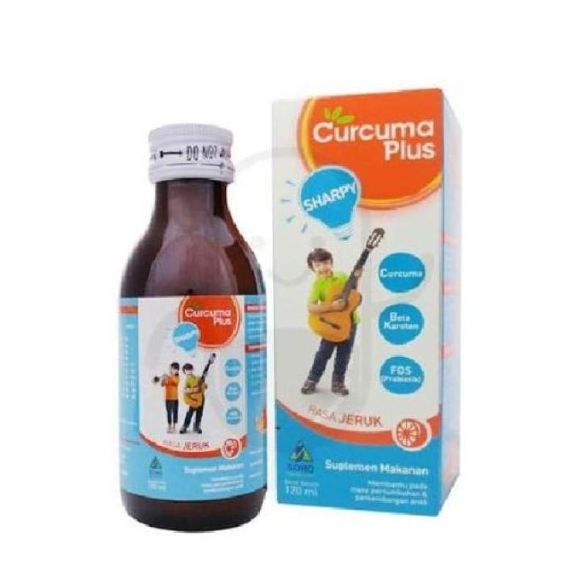 Jual CURCUMA PLUS SHARPY RASA JERUK SIRUP 60 ML di Seller Apotek Melati ...