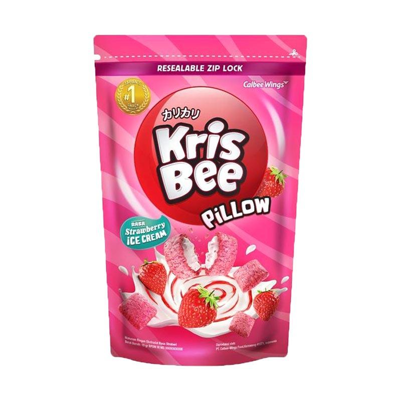 Jual Krisbee Pillow Strawberry 120g di Seller Alfamart Click & Collect ...