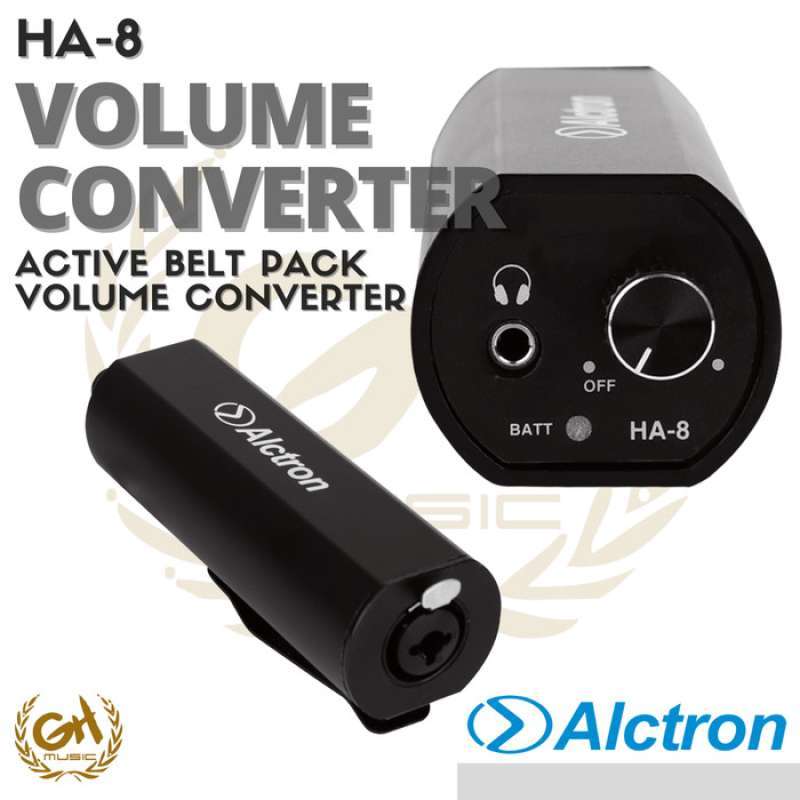 Jual ALCTRON HA-8 ACTIVE VOLUME CONVERTER BELT PACK | HA8 HA 8 di ...