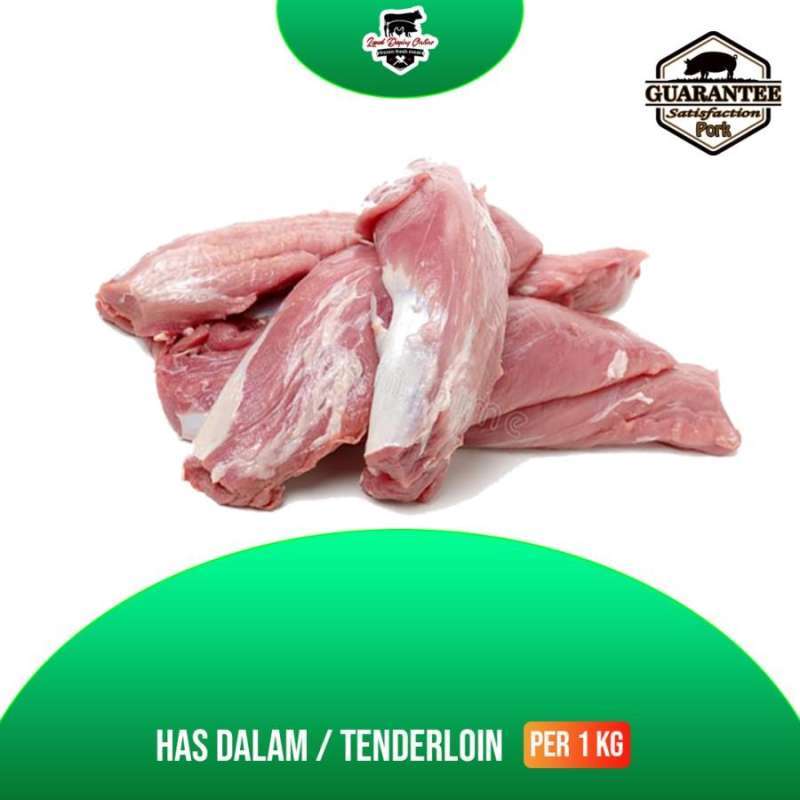 Jual Daging Babi Has Dalam / Tenderloin FRESH (per 1kg) di Seller Toko ...
