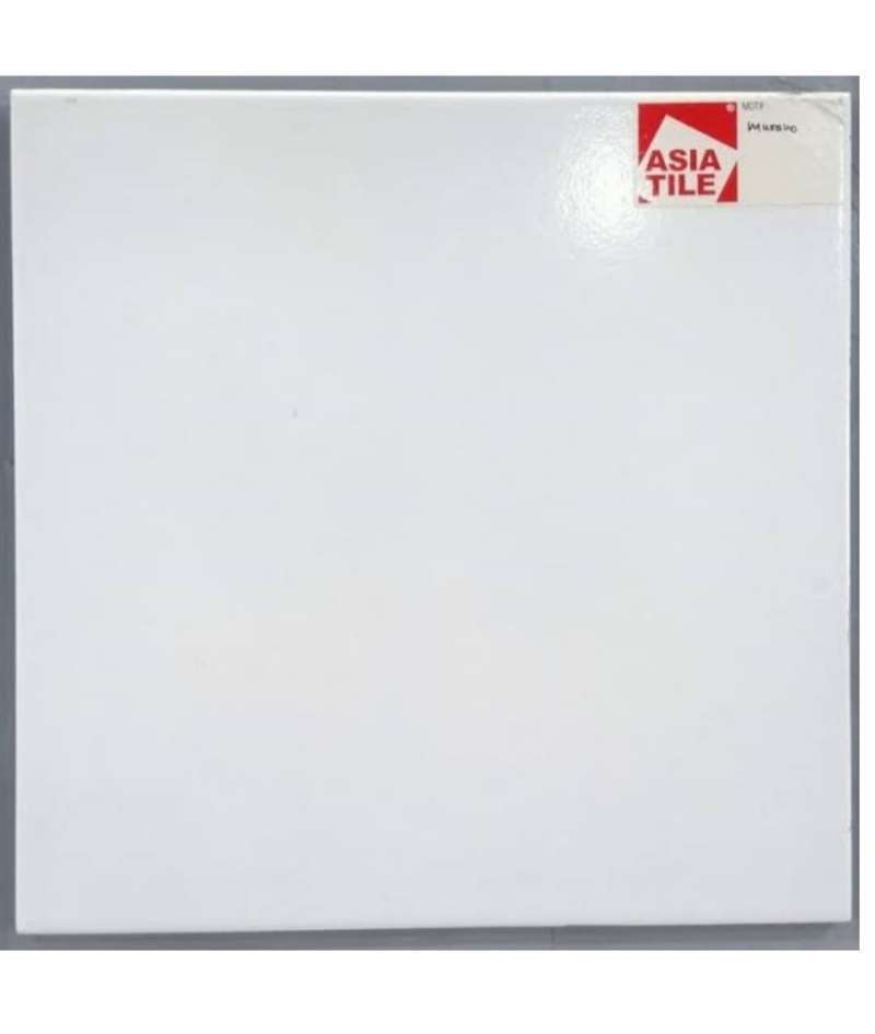 Jual Keramik Lantai Asia Tile Murano 40x40 Quality1 Putih Polos Di ...