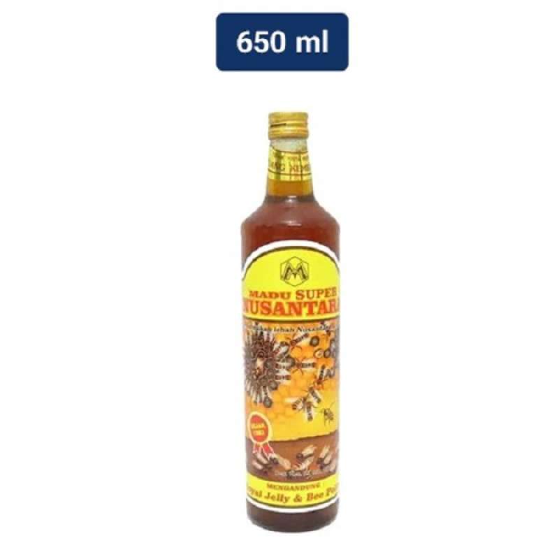 Jual NUSANTARA MADU ROYAL JELLY & BEE POLLEN BOTOL 650mL di Seller ...