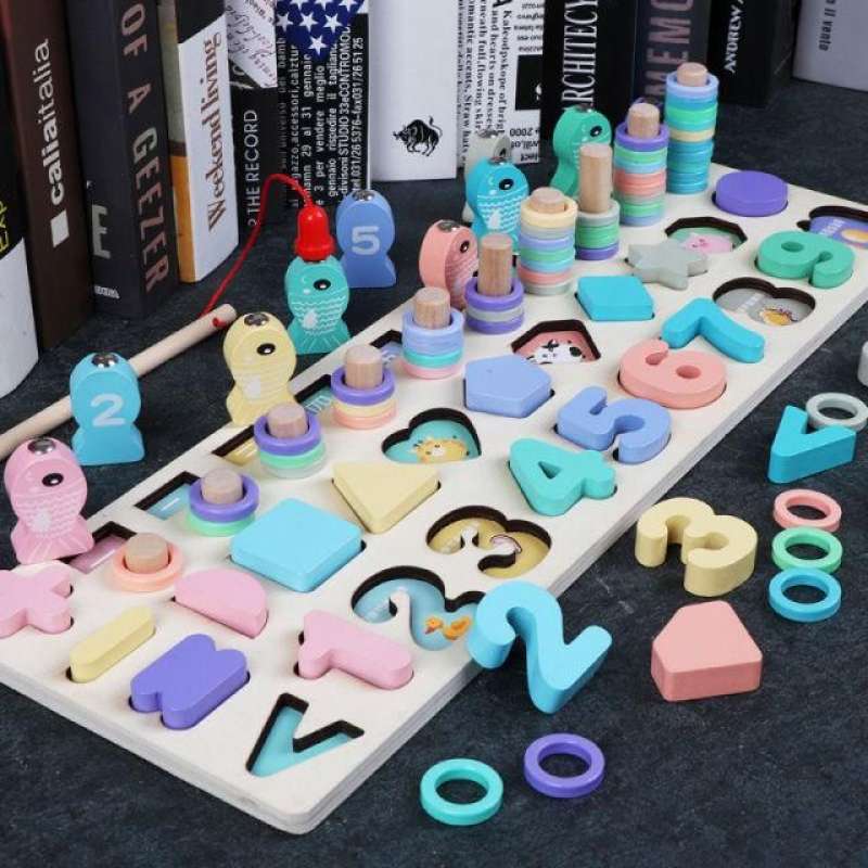 Jual Papan Blok Huruf Angka Warna Warni Set di Seller LaLiliLilac ...