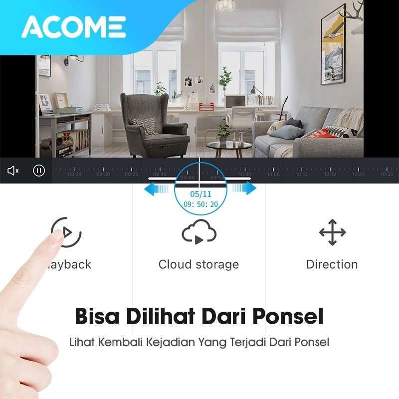 Promo Acome Horizontal View 355° & Vertikal View 110 Bardi Smart Indoor ...