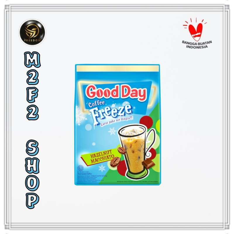 Jual Kopi Good Day Coffee Freeze Hazelnut Macchiato Sachet - 30 Gr ...