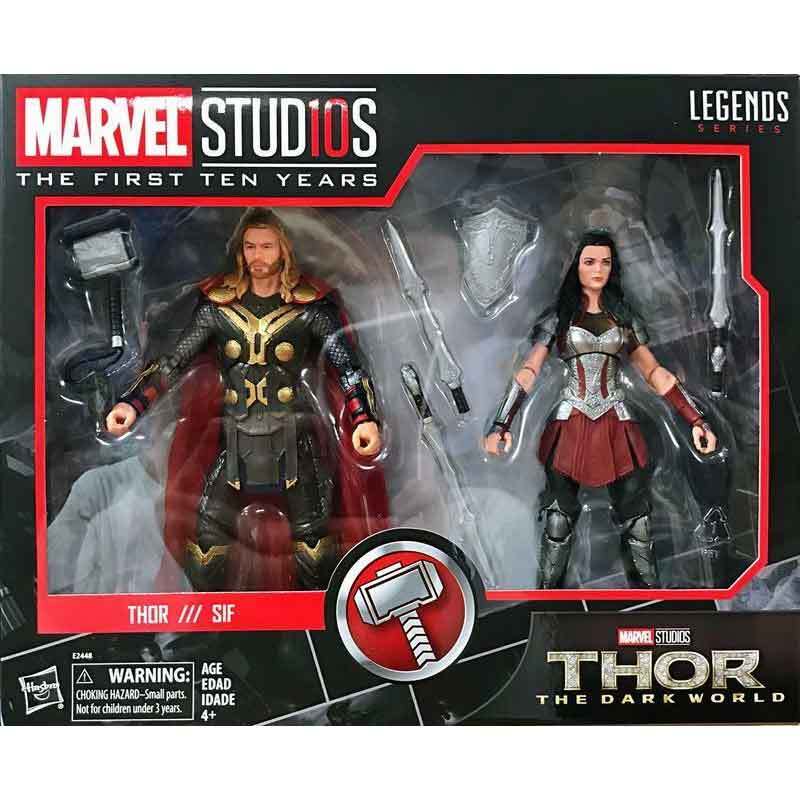 Jual Hasbro Marvel Legends The First Ten Years Thor & Sif Action Figure ...