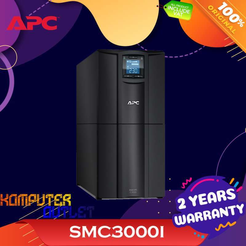 Jual UPS APC SMC3000I SMART-UPS C 3000VA LCD 230V SMART UPS di Seller Komputeroutlet - Jelambar ...