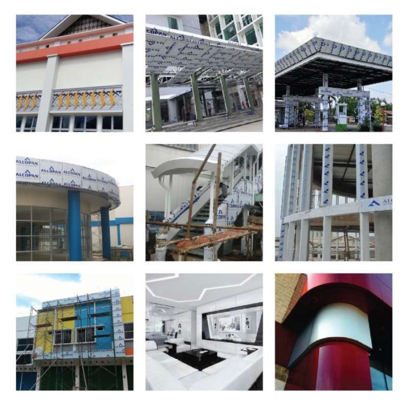 Jual Acp Alcopan Chinese Red Pvdf Outdoor 4mm Aluminium Composite Panel ...