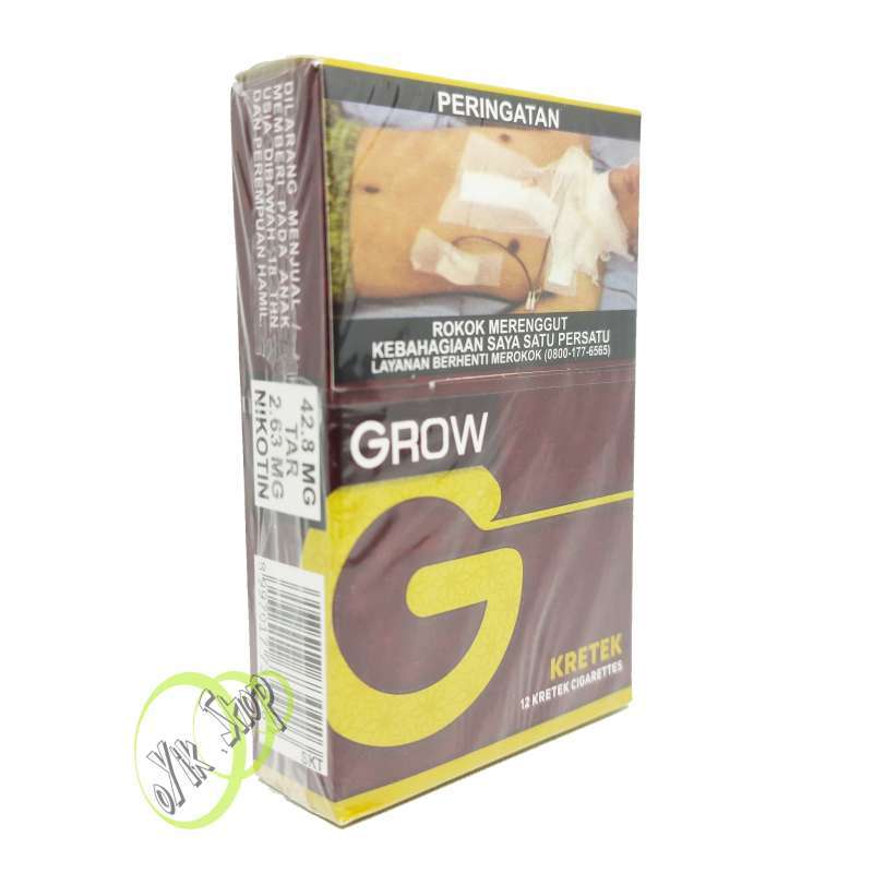 Jual Rokok Grow Kretek 12 Di Seller Oyik Shop - Sumber Dawesari, Kab ...