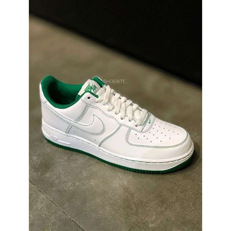 Jual NIKE AIR FORCE 1 LOW STITCH PINE GREEN - 40 PINE GREEN di Seller ...