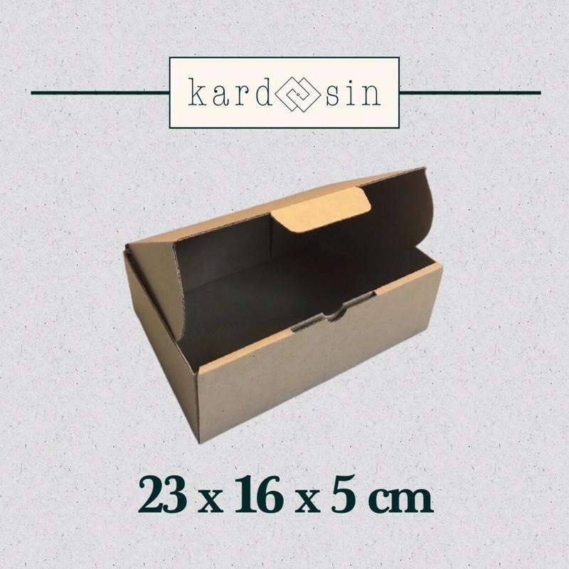 Jual KARDUS PACKING PIZZA BOX COKLAT PACKAGING POLOS / CUSTOM 23x16x5 ...