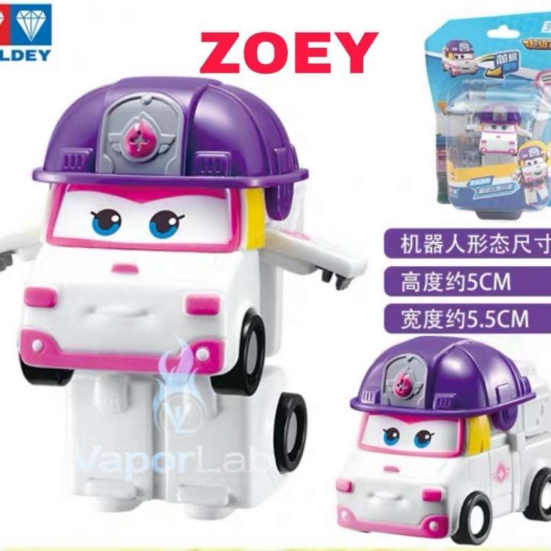 Jual Ori Superwings Super Wings Auldey Ailane Robot Mainan Pesawat Toy ...