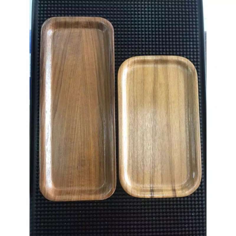 Promo Nampan /baki Kayu Segi Untuk Nota/bill Tray /wooden Tray Diskon ...