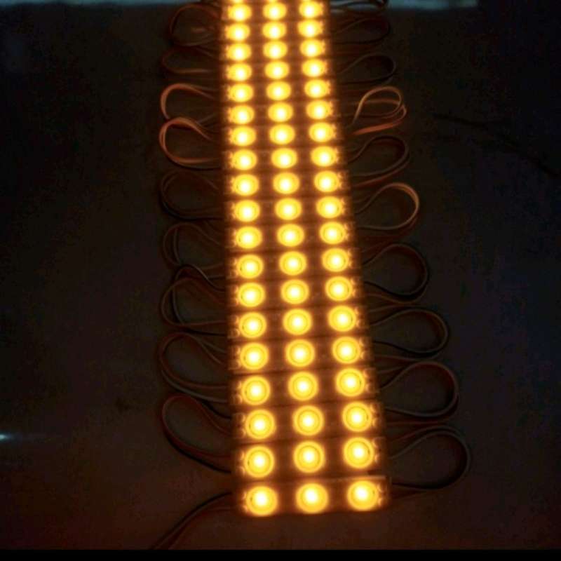 Jual lampu LED modul Samsung 3 mata DC 12V 1.5W lampu huruf lampu neon ...