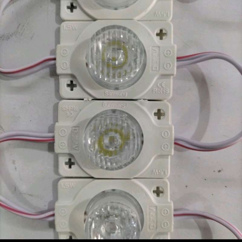 Jual Lampu Led Modul 1 Mata Dc 12v 1.5w Lampu Neon Box Lampu Huruf ...