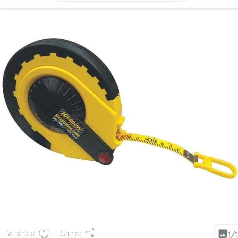 Jual meteran Gulung Meteran fiberglass Krisbow 20 meter di Seller FREYA ...