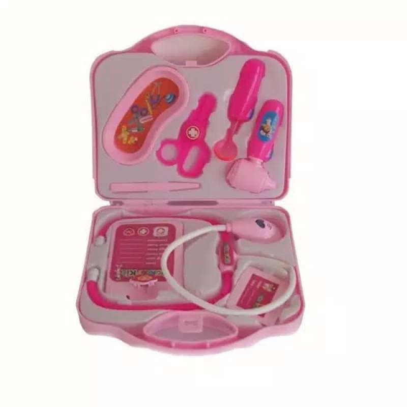 Jual Mainan Dokter Dokteran Box Koper Aksesoris Alat Doctor Set Kotak ...