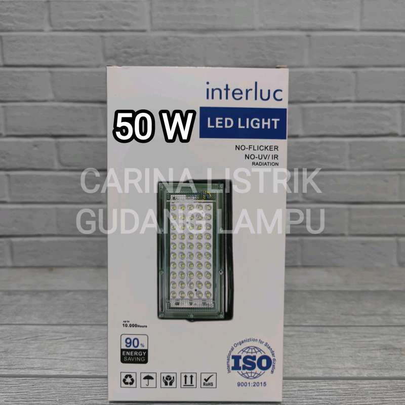 Promo Interluc Lampu Sorot Srt Mini Led 50w 50 Watt Kecil Diskon 38% Di ...