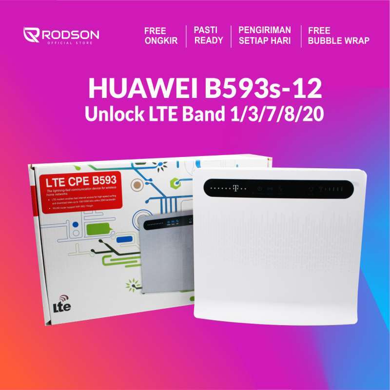 Jual Huawei B593 Lte Modem 4g Cpe Wifi Router Di Seller Rodson Store ...