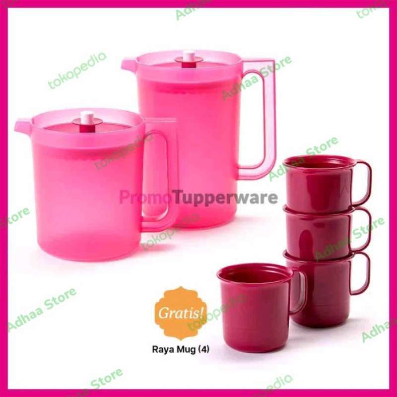 Promo Pitcher set tupperware / teko air minum set original tupperware Diskon 13% di Seller ...