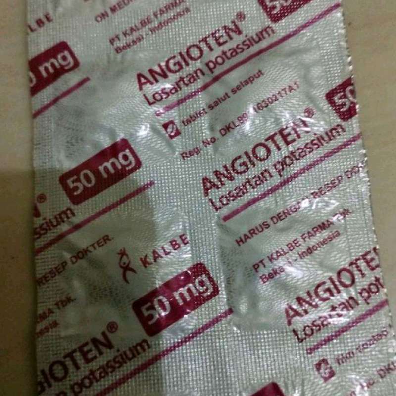 Jual angioten50mg di Seller Toko apotik sehat - Rawa Badak Selatan ...