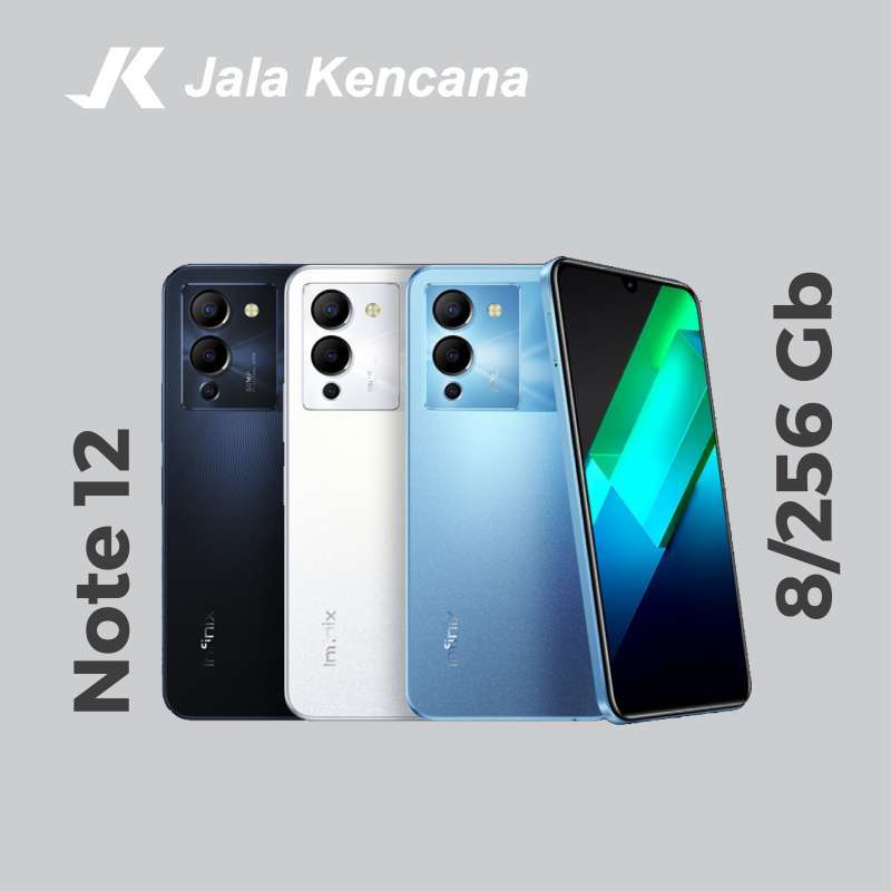 Jual Infinix Note 12 8/256 GB Ram 8GB Rom 256 GB Garansi Resmi - Blue ...