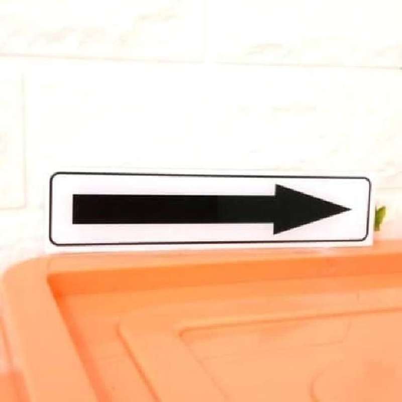 Jual SIGN AKRILIK K3 RAMBU PANAH HITAM UKURAN 5X20CM di Seller Sentral ...