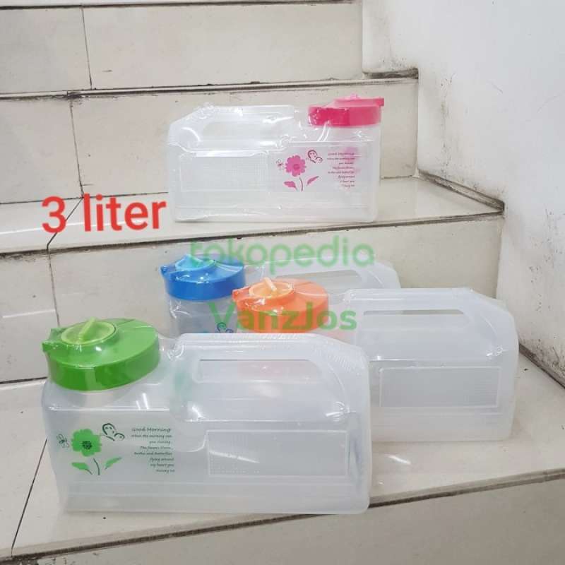 Jual Botol Air Minum 3 Liter Botol Air Kulkas Lion Star J 3 di Seller ...