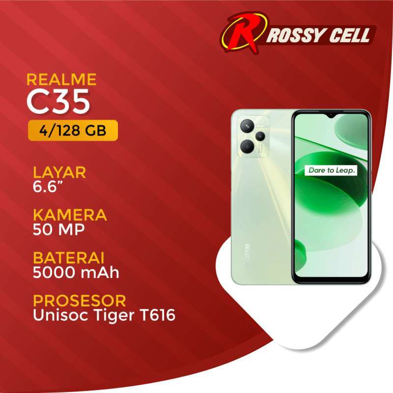 Jual REALME C35 4/128GB di Seller Rossy cell - Rossy cell karyawan baru | Blibli