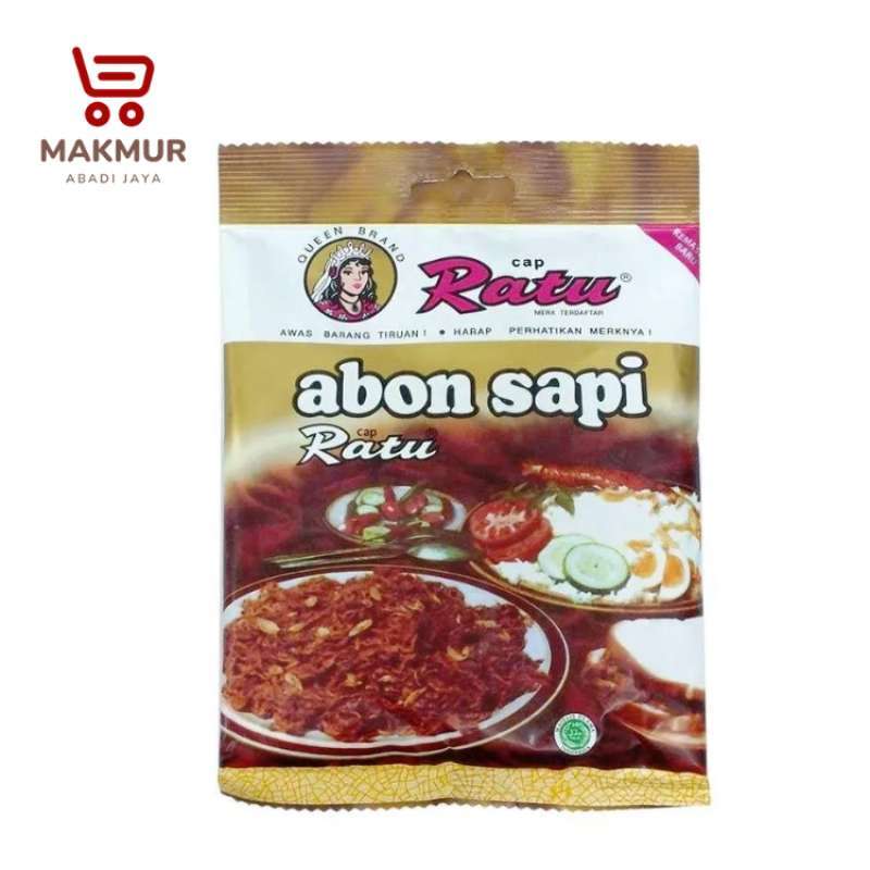 Jual Abon Sapi Cap Ratu 90 gram (Abon Ratu) di Seller Makmur Abadi Jaya ...
