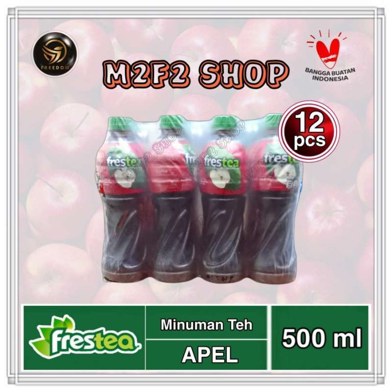 Jual Frestea Rasa Apel | Apple Botol Plastik Pet - 500 ml (Kemasan Pack ...