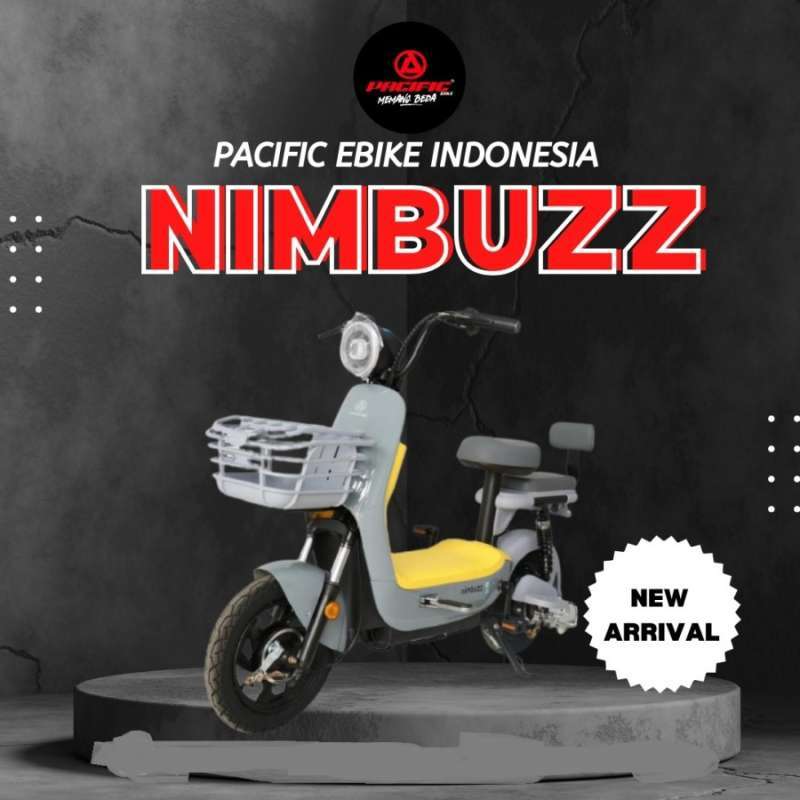 Jual Sepeda Listrik E-Bike Pacific Nimbuzz Electric Bike 600 Watt ...