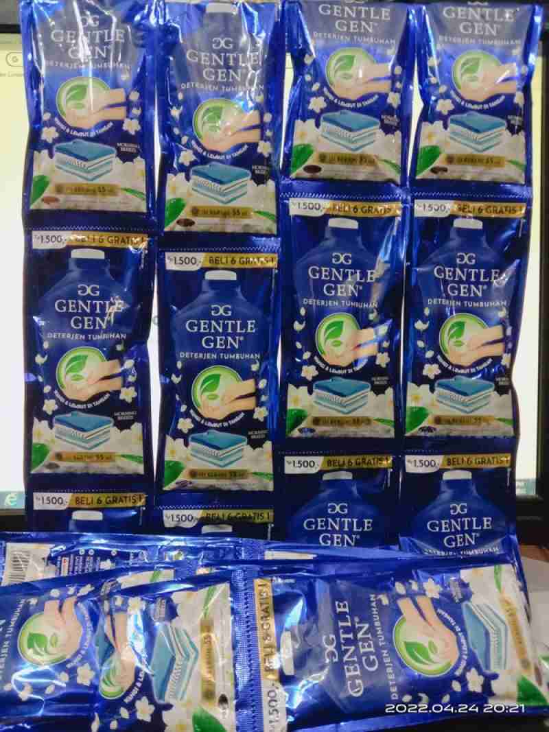 Jual Detergen Gentle Gen Sachet Termurah - Harga Grosir Terupdate Hari ...