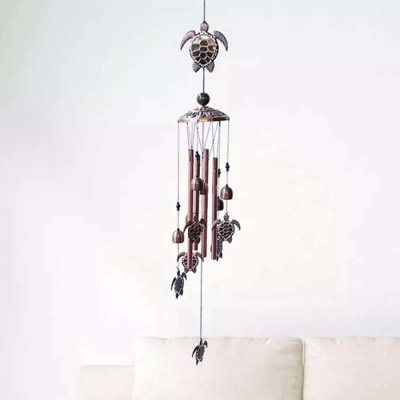 Jual Lonceng Angin 4 Pipa 6 Bel Hiasan Gantung 4 Tube Wind Chime Di ...