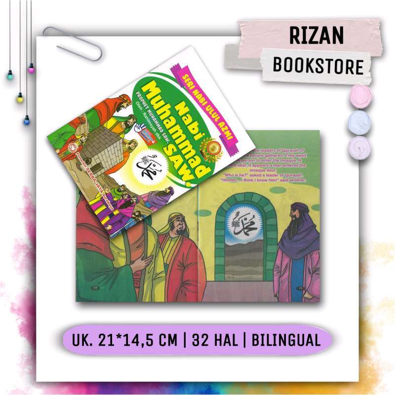 Promo Buku Cerita Seri Nabi Ulul Azmi Sj (5 Varian Judul) Diskon 35% Di ...