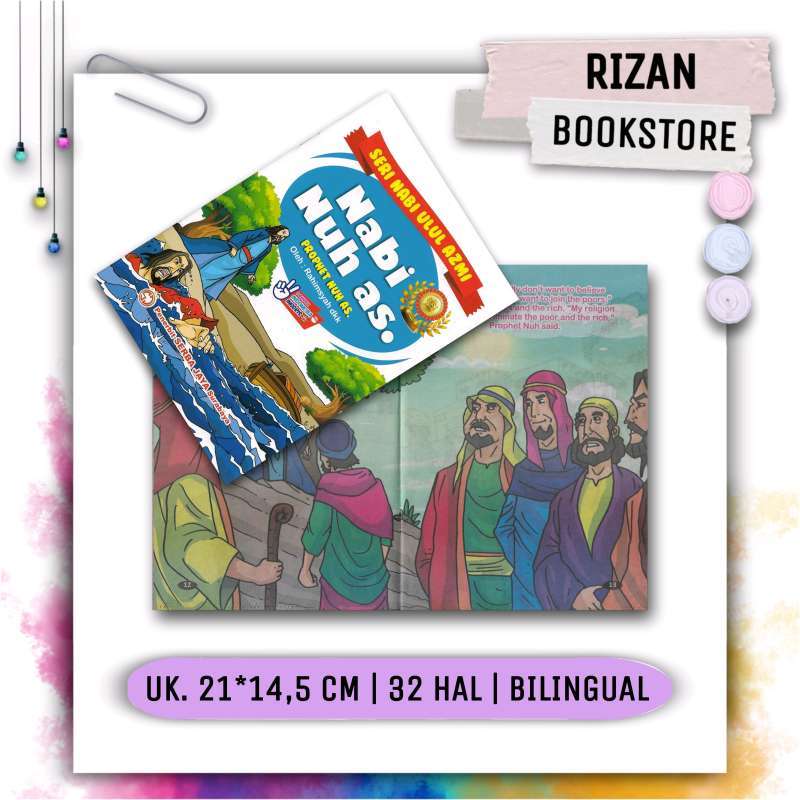 Promo Buku Cerita Seri Nabi Ulul Azmi Sj (5 Varian Judul) - Nabi Nuh ...