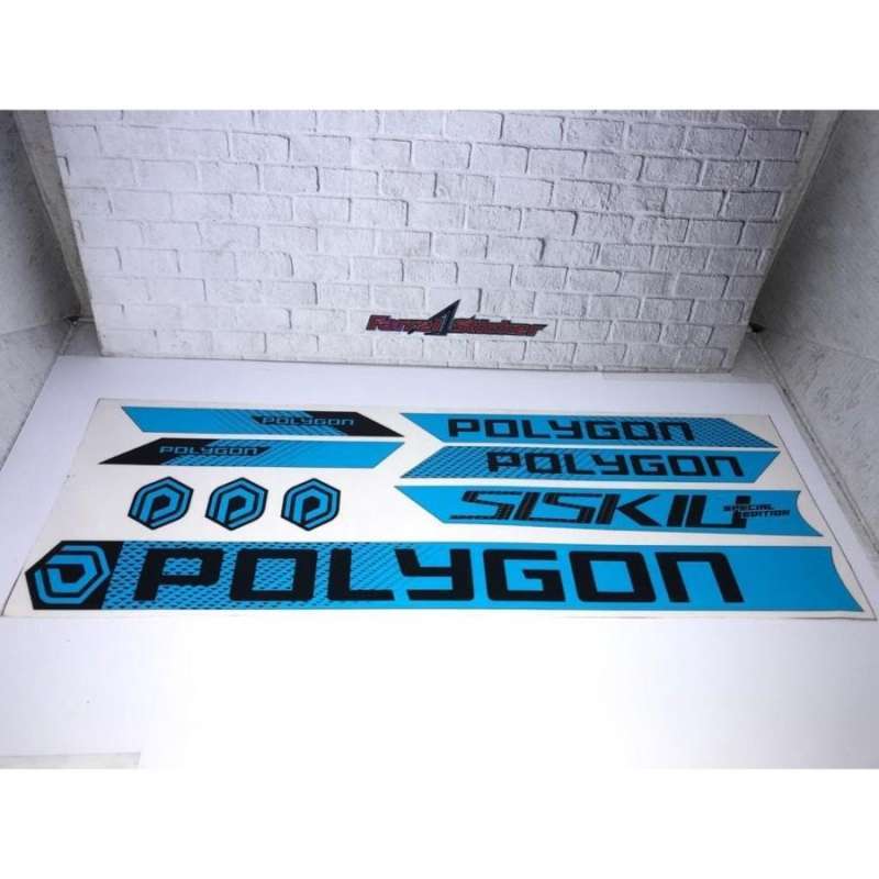 Jual Stiker Sepeda Sticker Decal Polygon Siskiu - Ungu Di Seller Farrel ...
