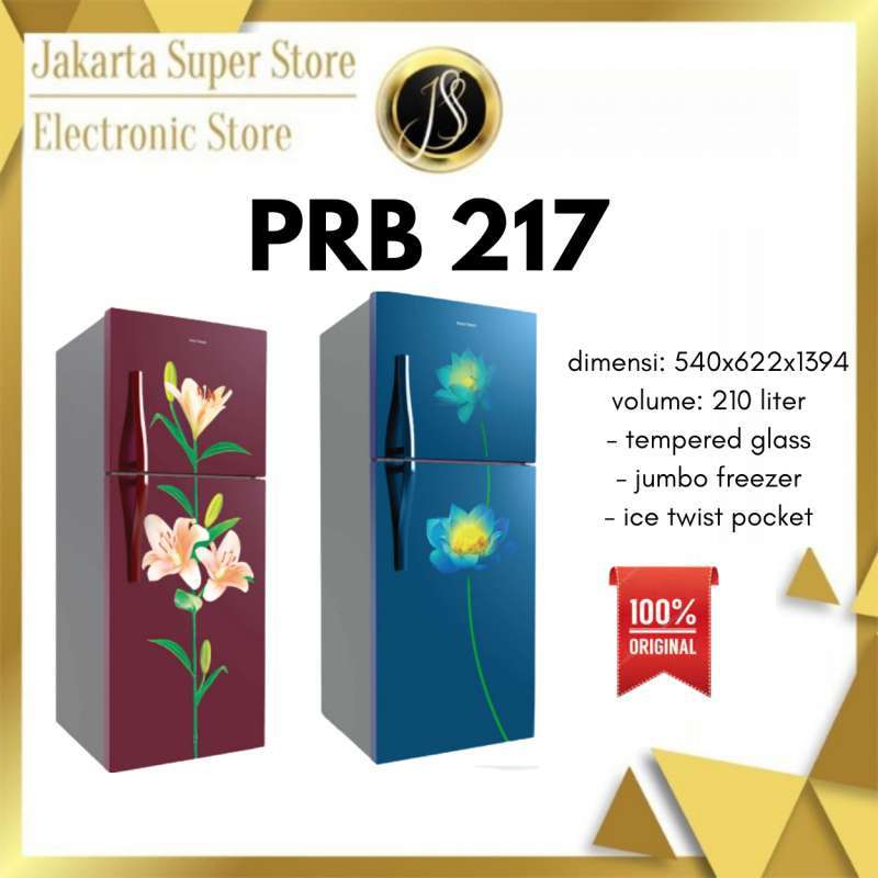 Jual POLYTRON KULKAS 2 PINTU LEMARI ES PRB-217 di Seller Jakarta Super ...