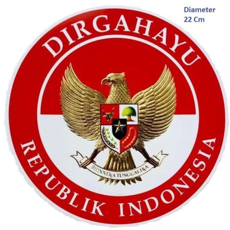 Jual Karton Poster 3D HUT RI Garuda Merah Putih Dirgahayu 17 Agustus 22 ...