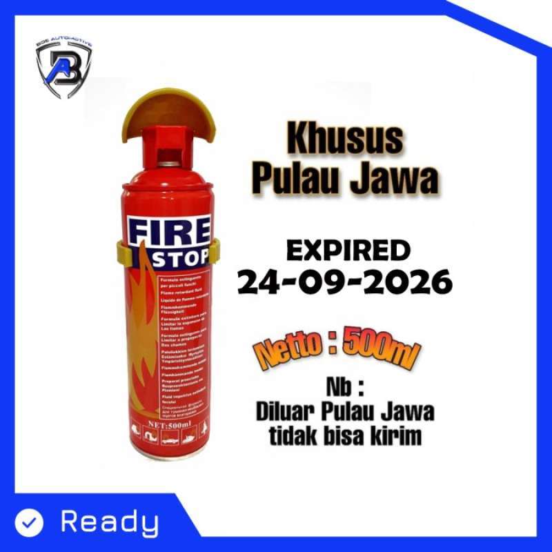Jual ALAT PEMADAM API MINI APAR FIRE STOP MOBIL 500ML PROMO + BREKET di ...