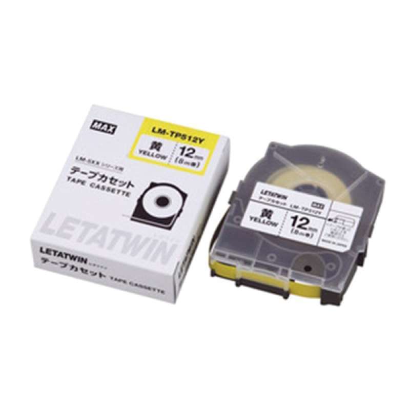 Promo Gratis Ongkir Label Tapes Lm Tp512Y/W For Max Letatwin Cable Id ...