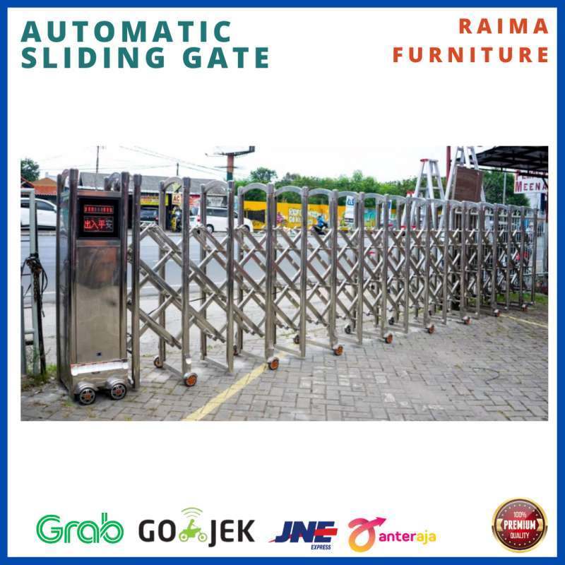 Jual Automatic Sliding Gate Pagar Rumah Pagar Kantor Pintu Otomatis Pintu Automatic Di Seller ...