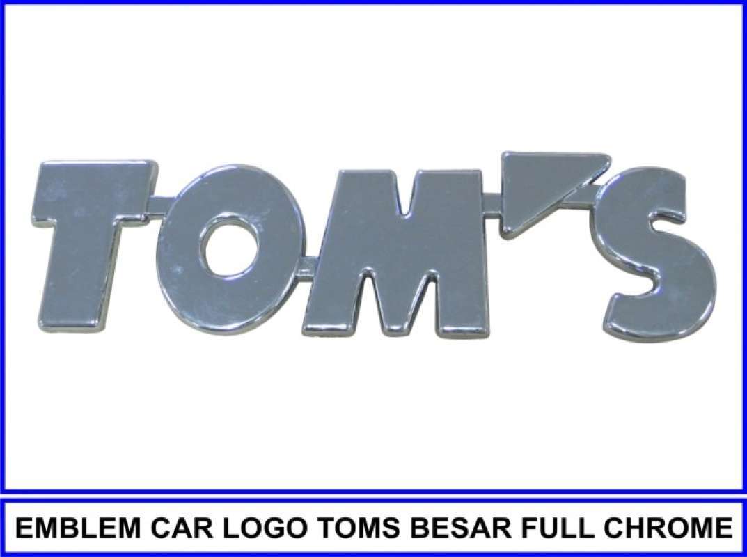 Jual EMBLEM CAR LOGO TOMS BESAR FULL CHROME di Seller Lilliaa Shop ...