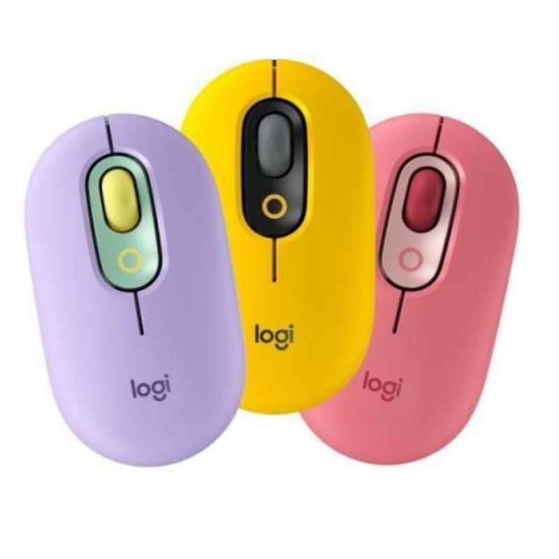 Jual Logitech POP Wireless Bluetooth Mouse Silent Emoji Keys di Seller ...