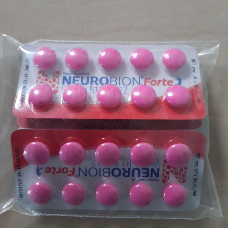 Jual neurobion forte pink 10 tablet di Seller Miyustore - Tugu Utara ...