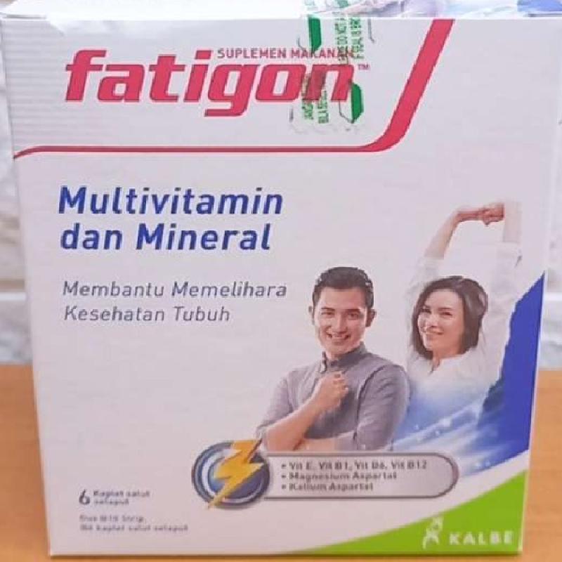 Promo FATIGON MULTIVITAMIN DAN MINERAL BOX ISI 60 TABLET Diskon 33% di ...