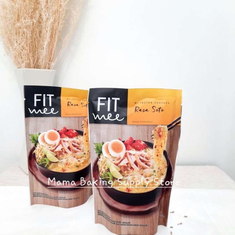 Jual FITMEE Mie Instant Konnyaku Konyaku Kuah Rasa SOTO Konjac Noodle ...